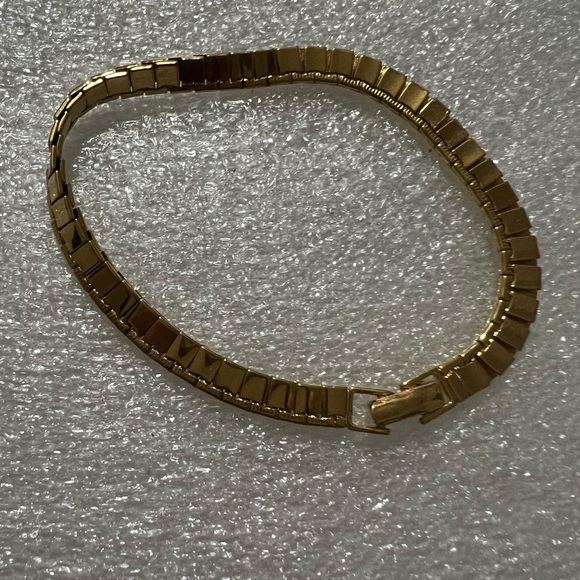 Monet | Jewelry | Monet Vintage Gold Plated Bracelet | Poshmark